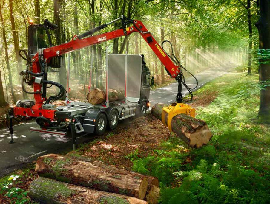 Logging Crane - Material Handler Loaders | Product Application Overview ...