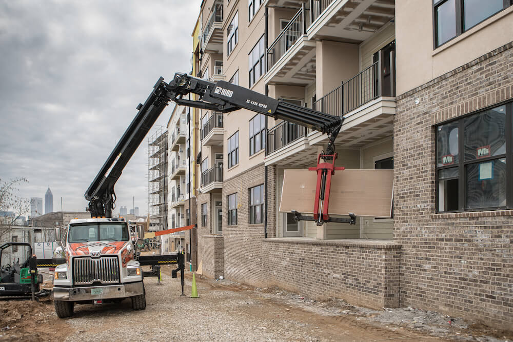 Drywall Forklifts and Drywall Cranes | Product Application Overview | Hiab