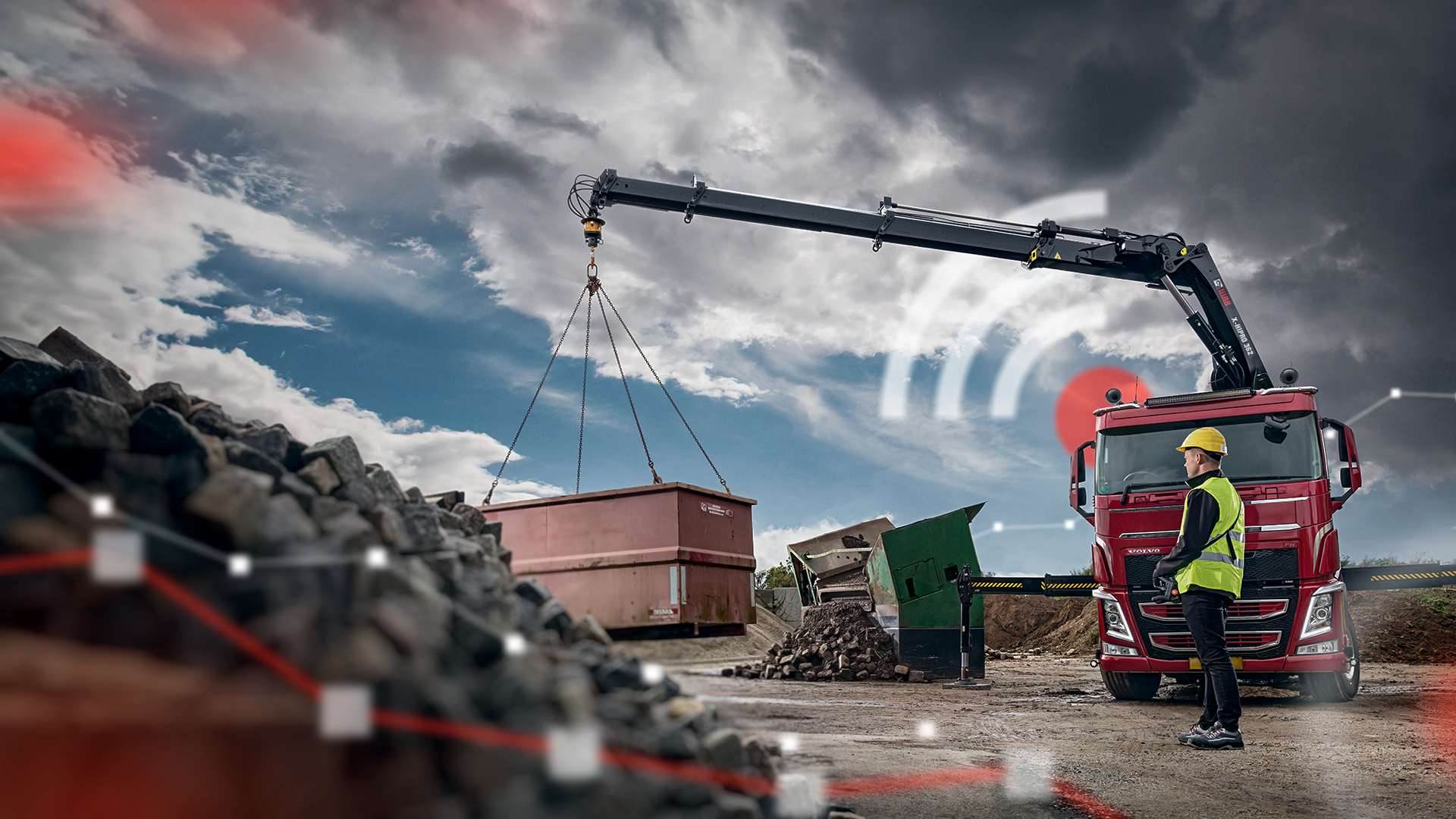 Hiab HiConnect | HiPerform smart solutions for your truck | Hiab
