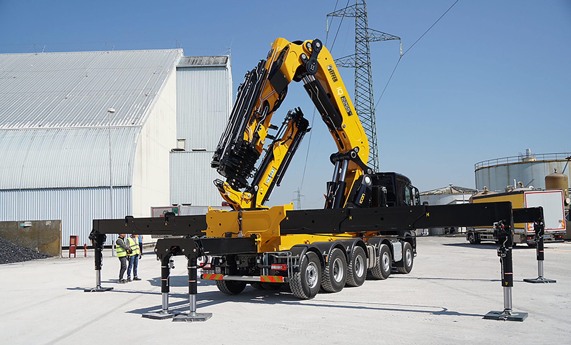Top-Quality EFFER Loader Cranes for Heavy Lifting Solutions | Our ...