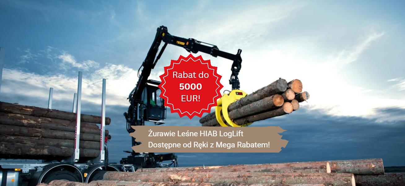 Żurawie Leśne HIAB LogLift - Mega Rabat, Kup Teraz! | Campaigns | Hiab