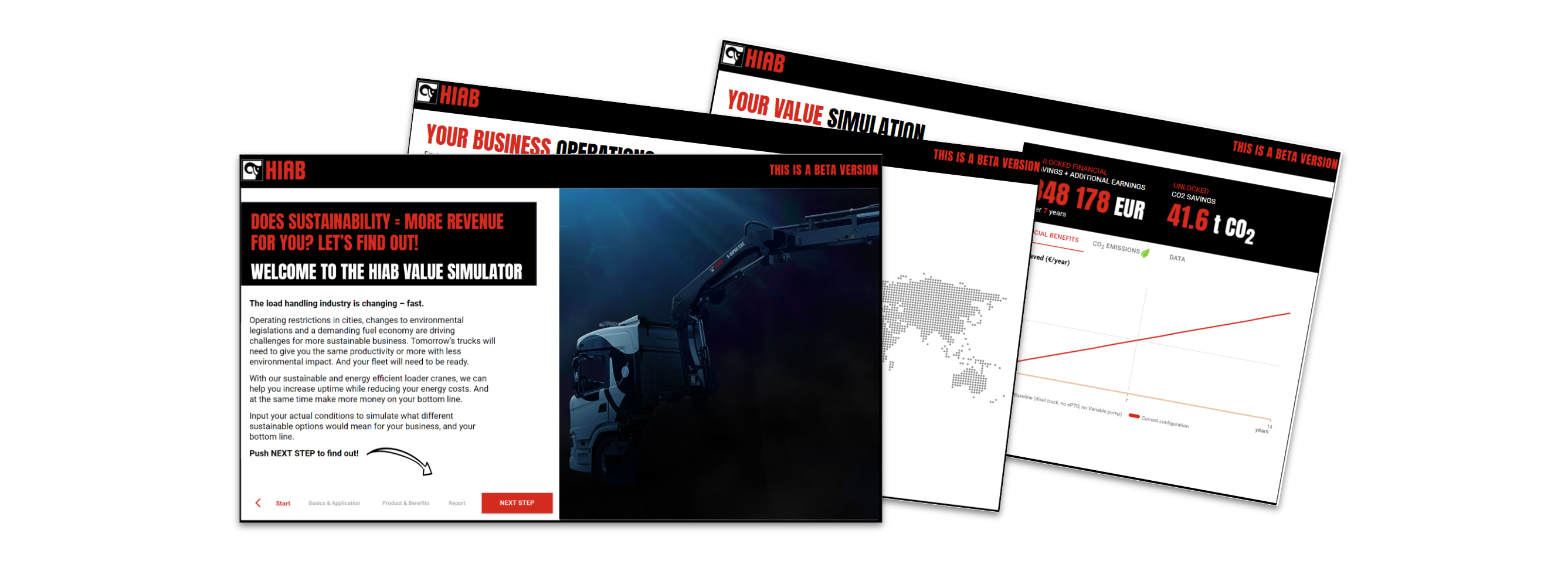 HIAB Customer Value Simulator | Campaigns | Hiab