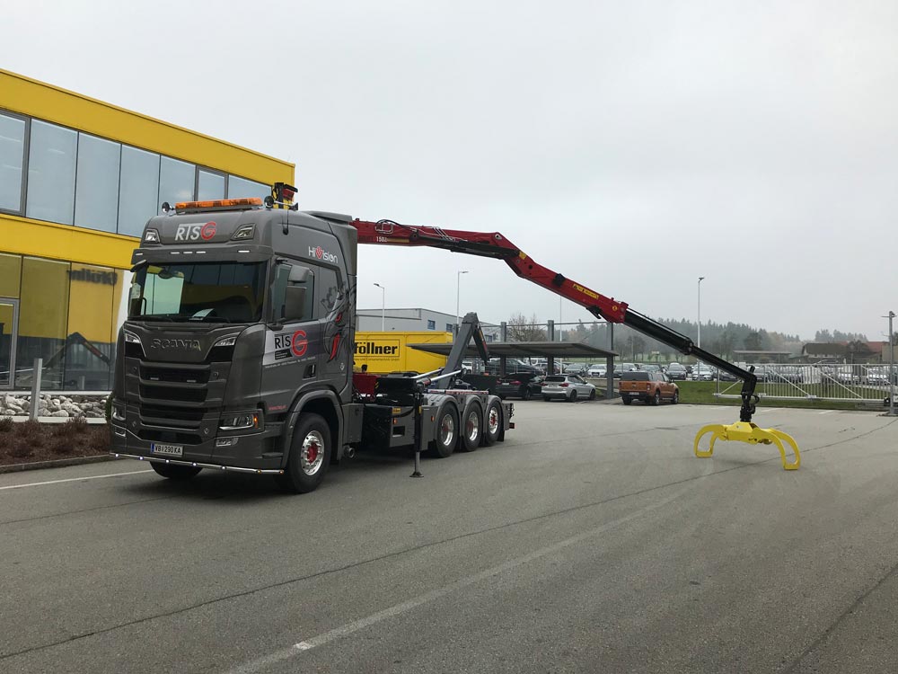 Austrian super truck with HiVision and MULTILIFT | Discover Inspiring ...