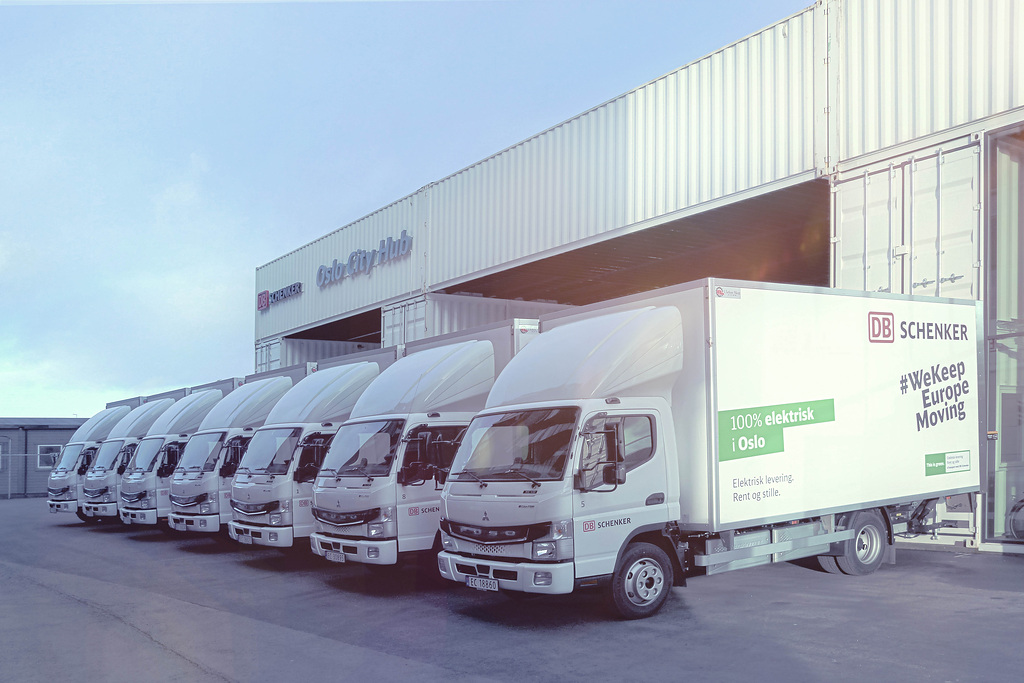 DB Schenker Adds 8 Electric Trucks with ZEPRO in Norway | Hiab news and ...