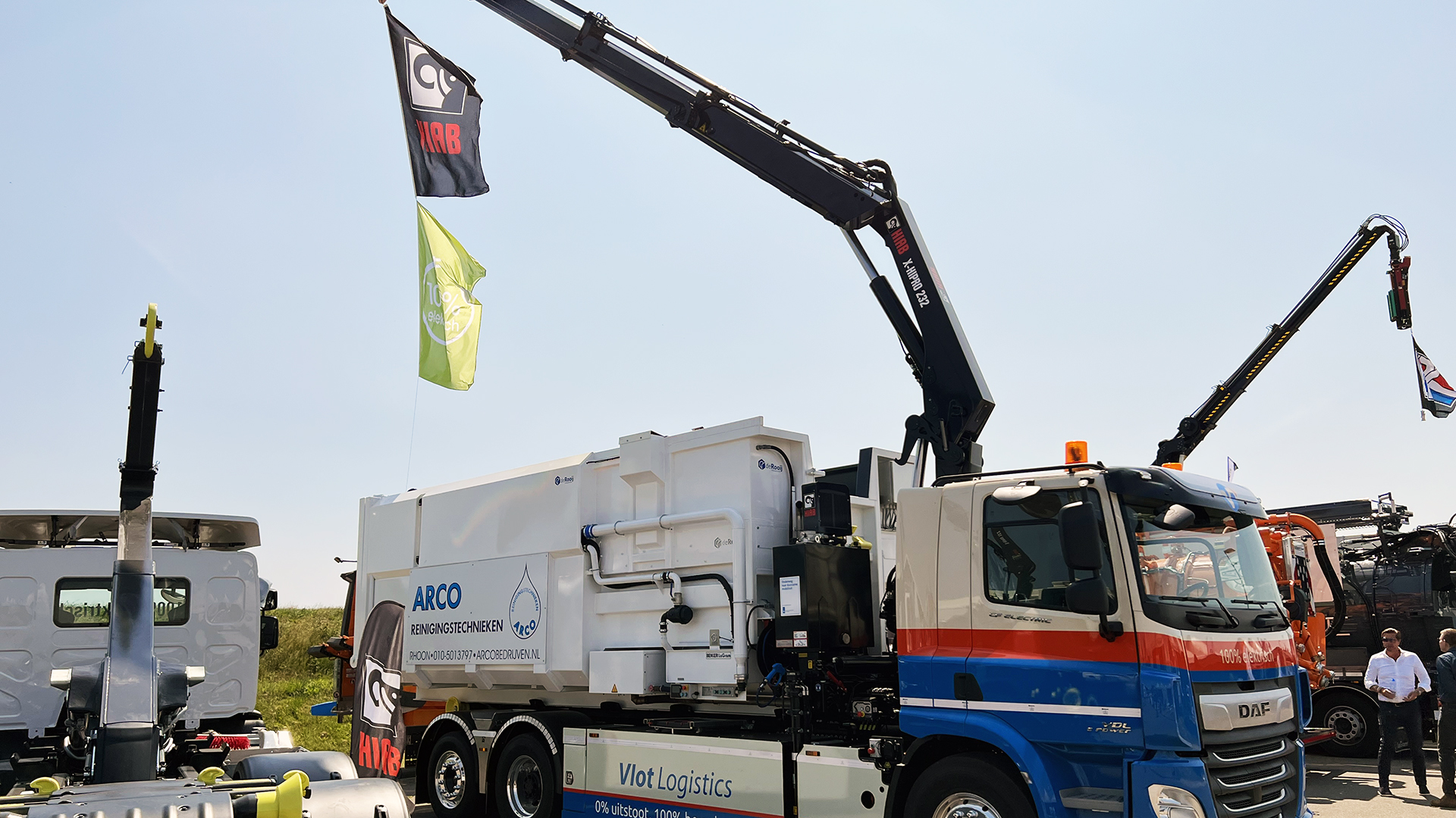 Electric trucks enter Dutch waste & recycling | Hiab Stories | Hiab