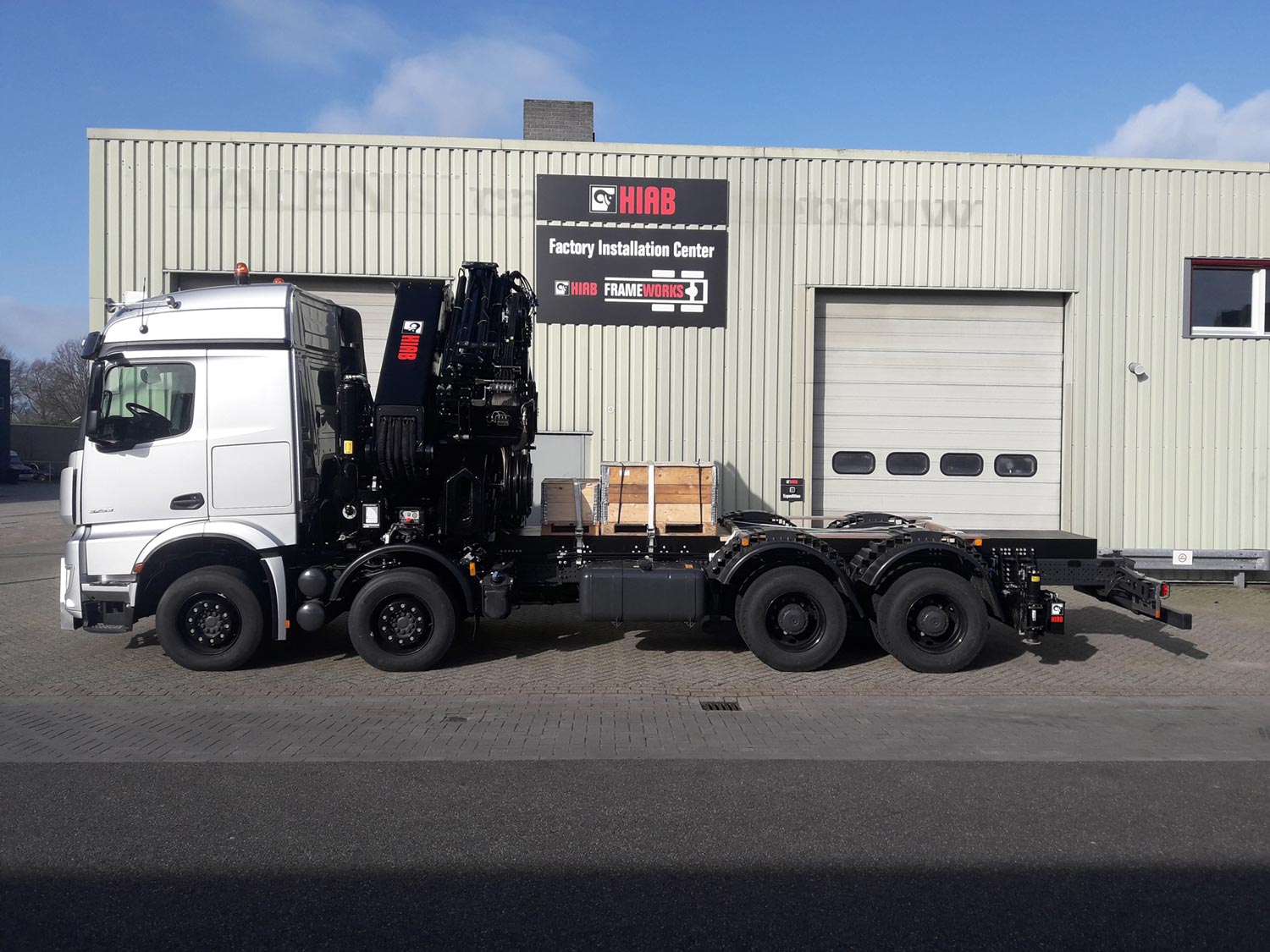 HIAB X-HiPro 1058 E-8 for German customer | Hiab Stories | Hiab