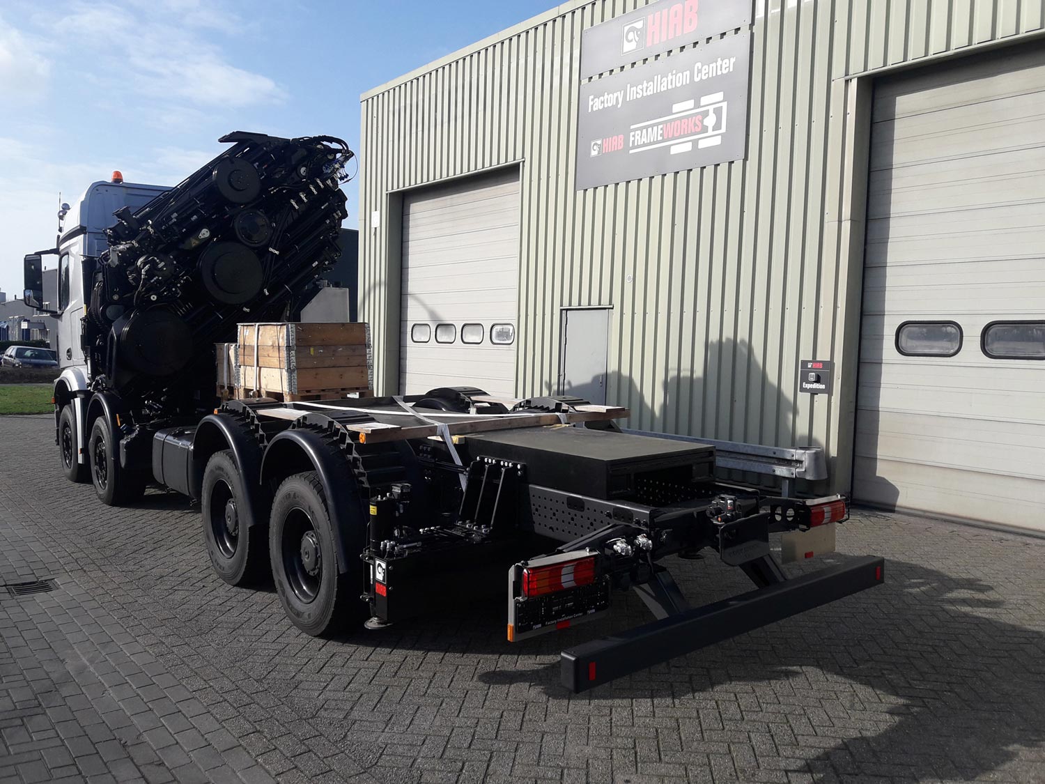 HIAB X-HiPro 1058 E-8 for German customer | Hiab Stories | Hiab