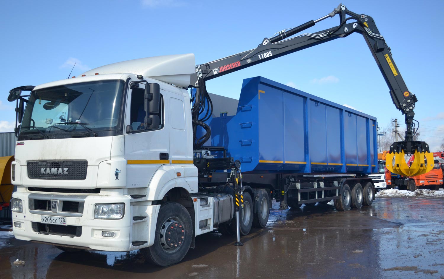 JONSERED delivery | Discover Inspiring Hiab Stories | Hiab