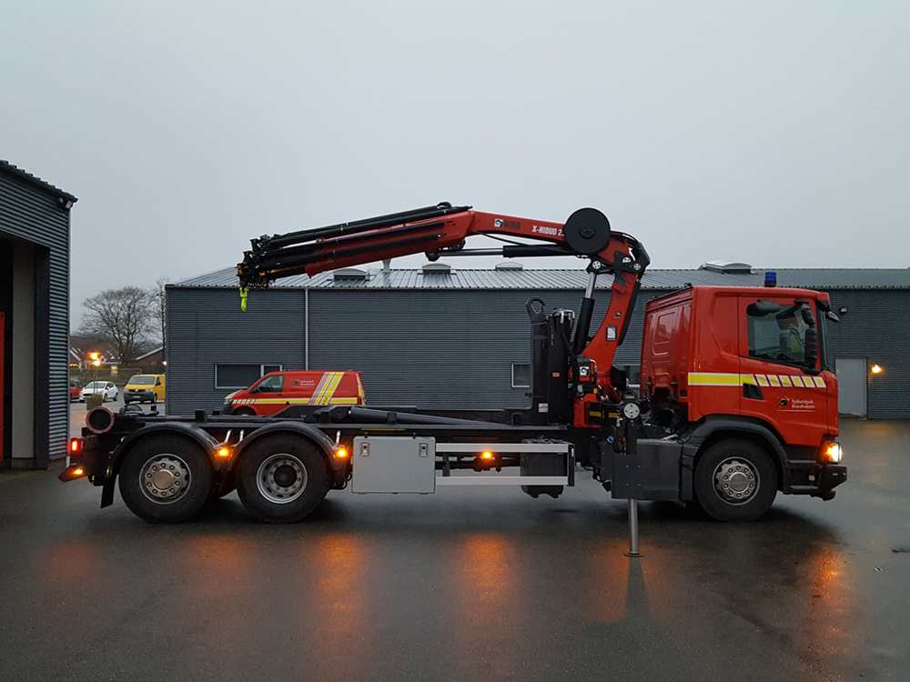 Fire Truck with HIAB Crane and MULTILIFT Hooklift Delivered | Discover ...