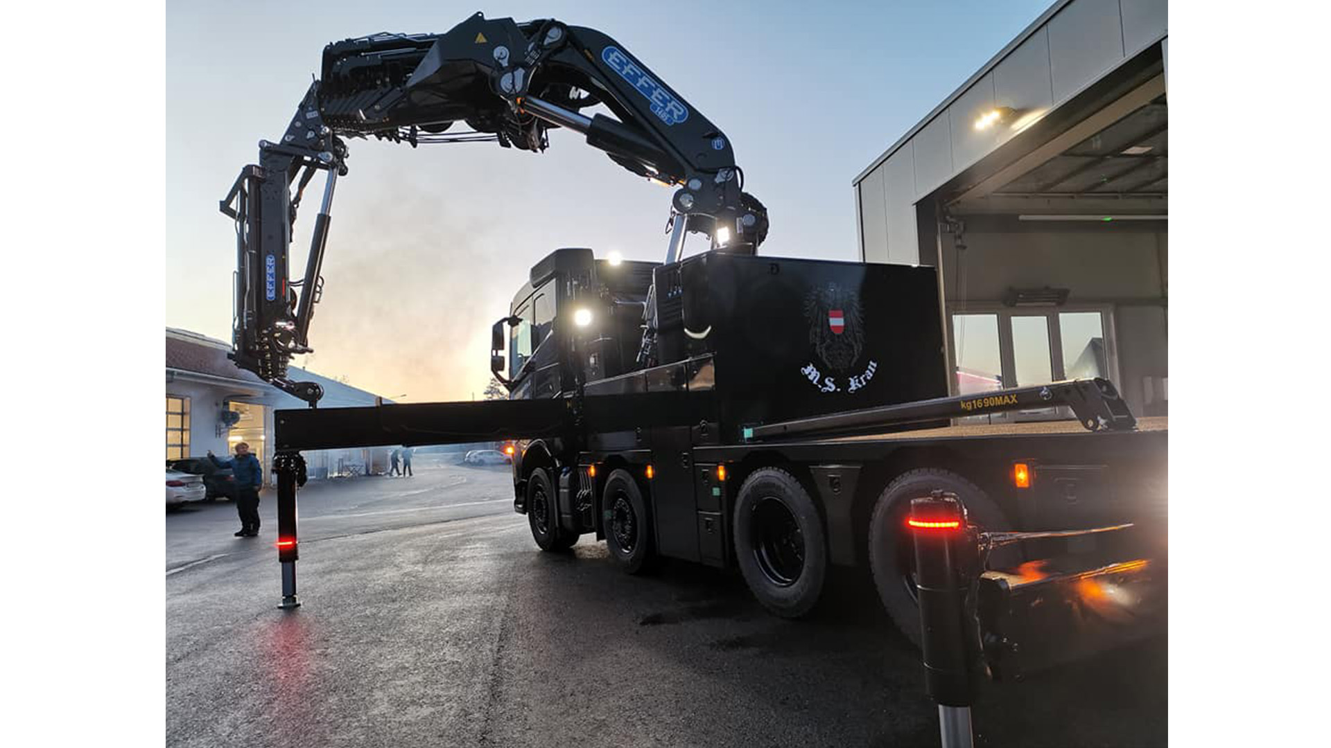 Strong and Stylish EFFER for M.S. Kran | Latest Hiab News & Stories ...