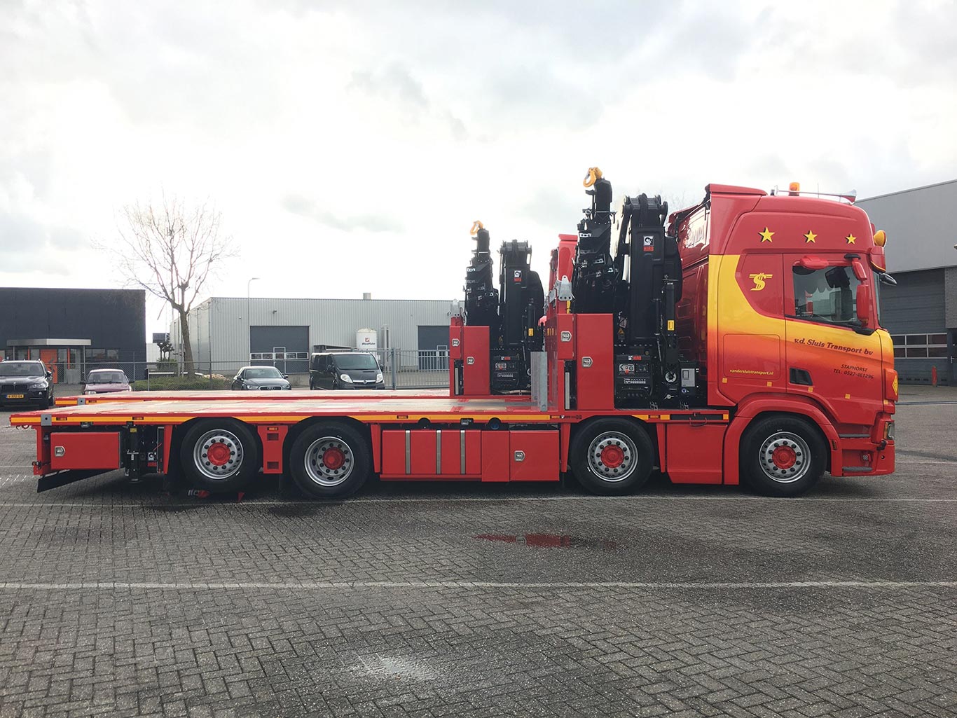 Two HIAB X-HiPro 658 EP cranes out on the road | Discover Inspiring ...