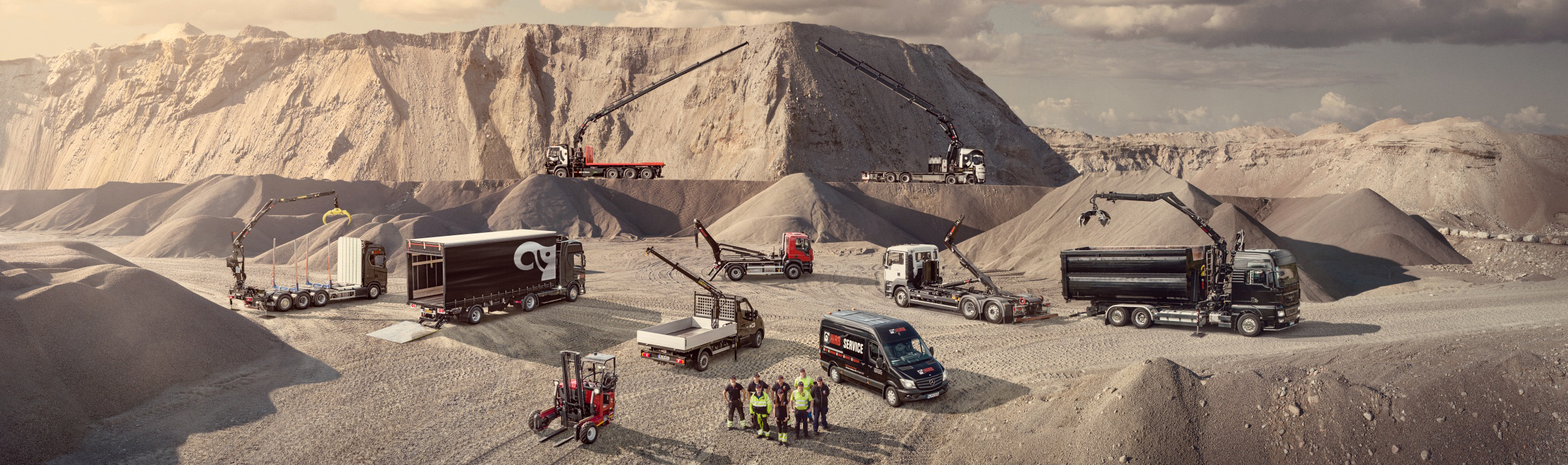 FrameWorks and BodyWorks loader crane installations | Hiab ...