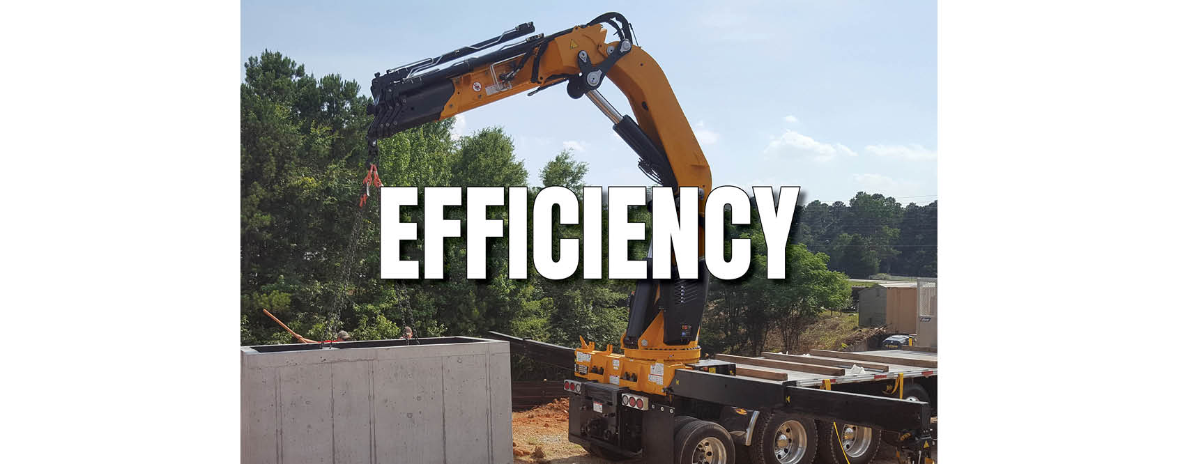 Hiab Large Knuckle Boom Cranes | Top-Quality EFFER Loader Cranes for ...