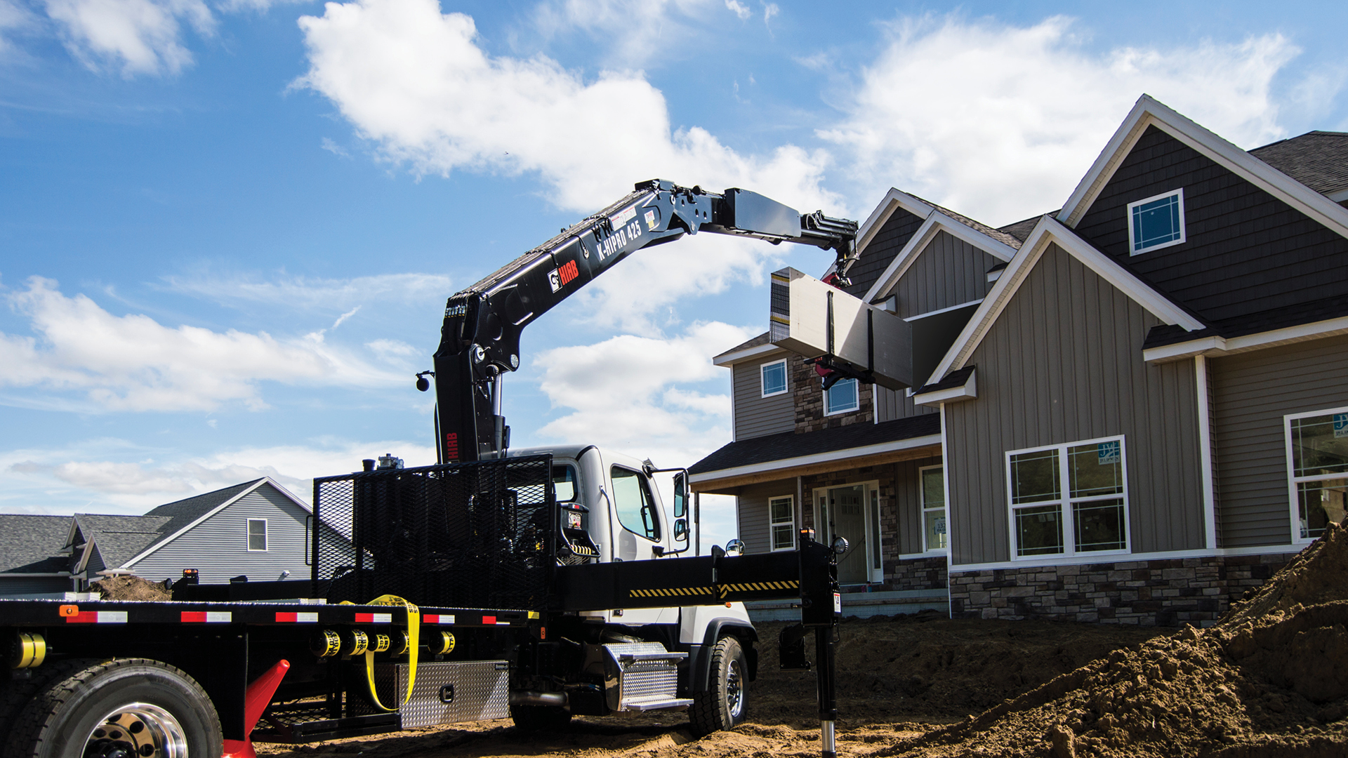 Drywall & Building Supply Deliveries | United States | Hiab