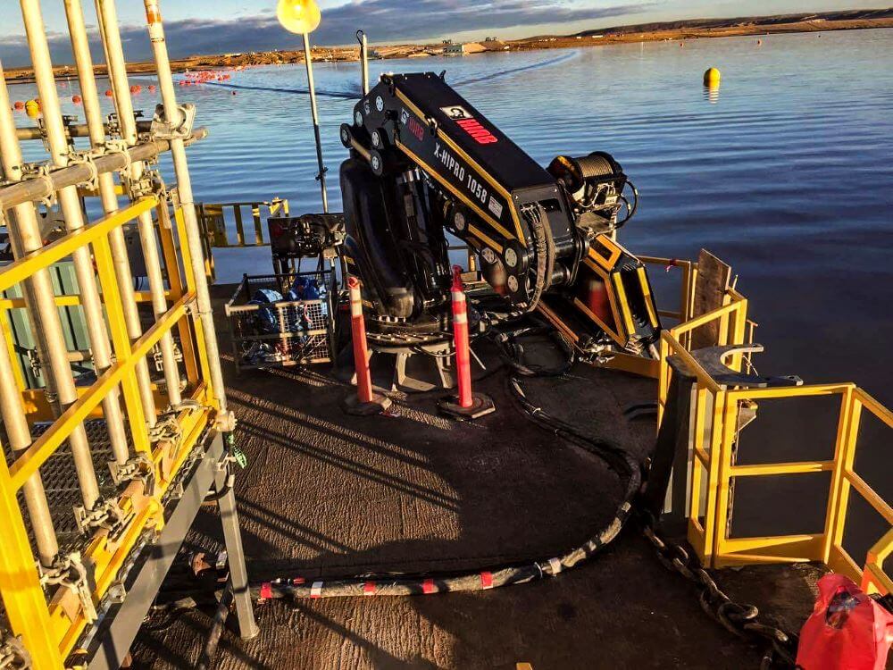 Static Mounted Off Shore Cranes | Product Application Overview | Hiab