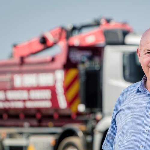 Ambassador Steve Bushell | Recycling cranes | Hiab