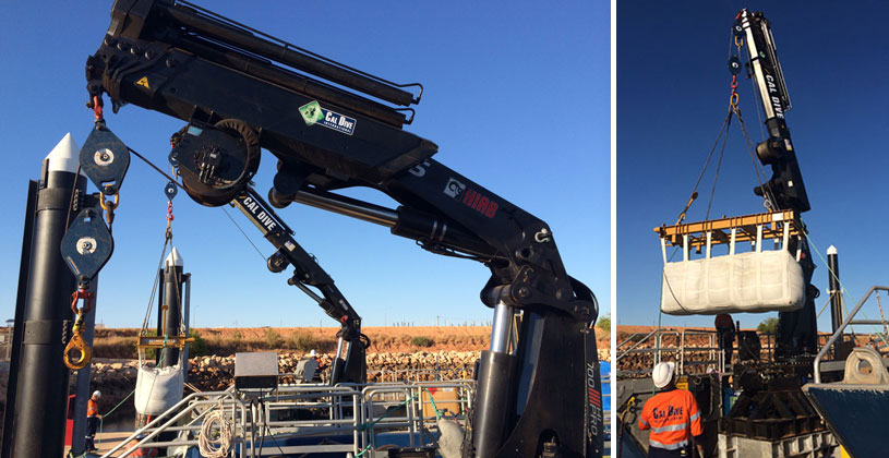 Hiab customer care: Cal Dive job shipshape | Loader cranes | Hiab