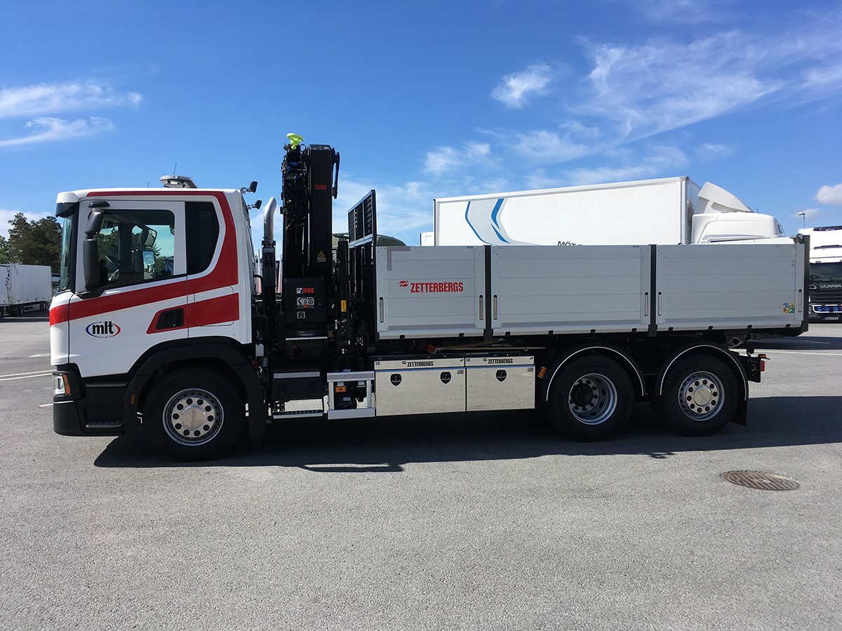 New HIAB crane for Swedish haulage company | Loader cranes | Hiab