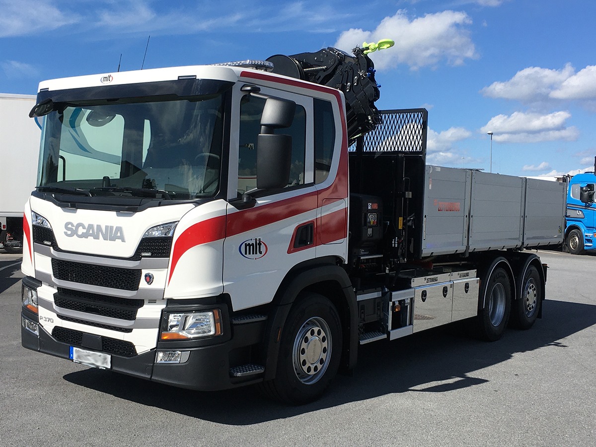New HIAB crane for Swedish haulage company | Loader cranes | Hiab