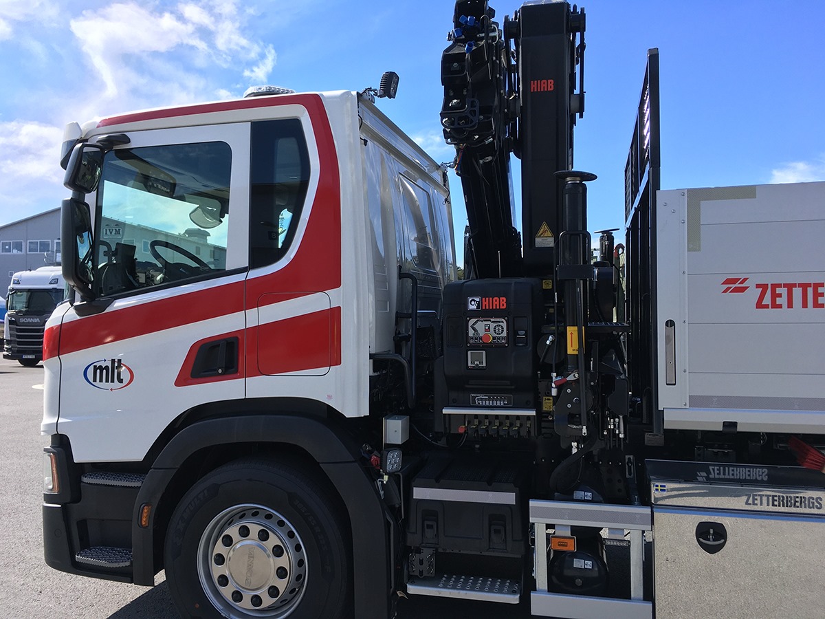 New HIAB crane for Swedish haulage company | Loader cranes | Hiab