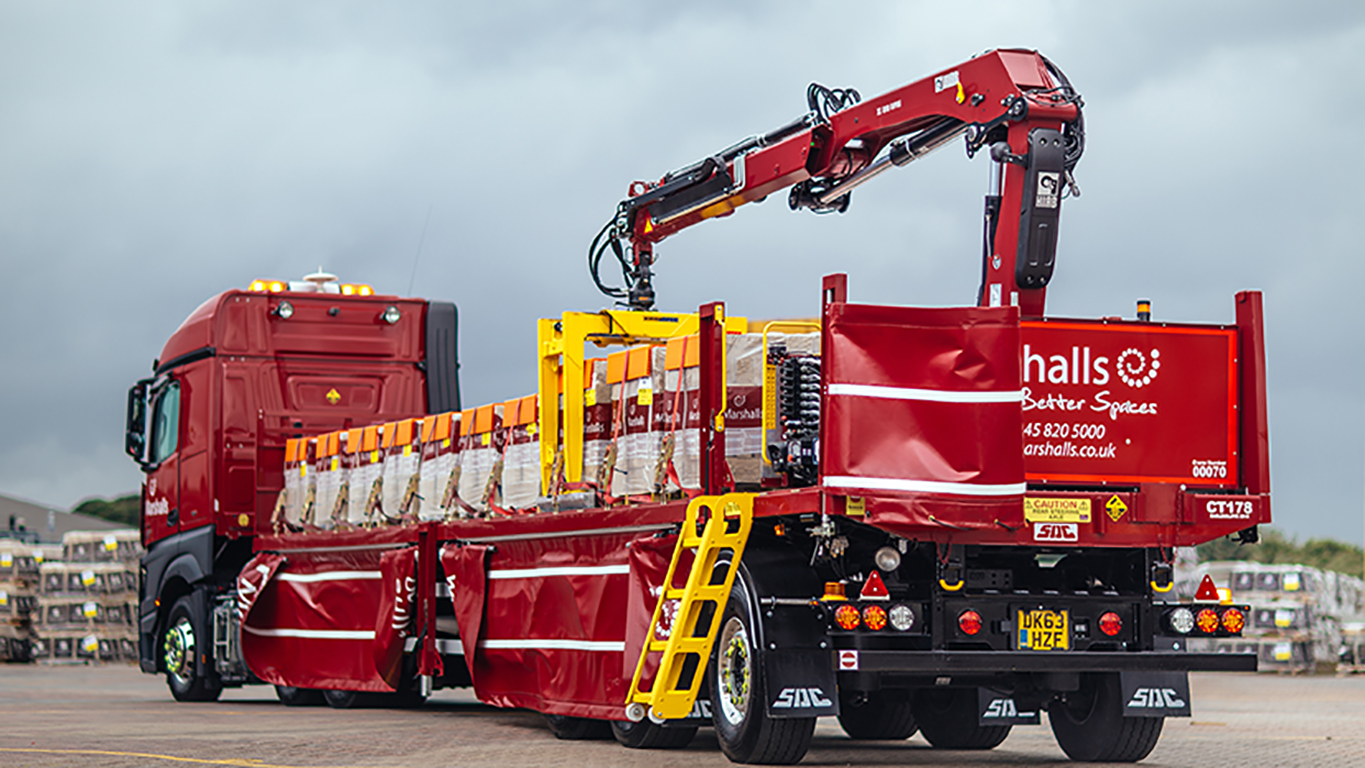 Hiab to supply UK’s Marshalls with 108 new HIAB loader cranes | Hiab ...