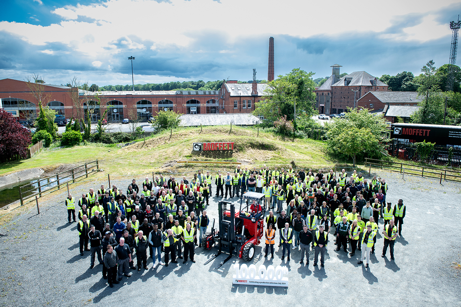 Hiab produces truck mounted forklift number 100,000 | Hiab News Room | Hiab