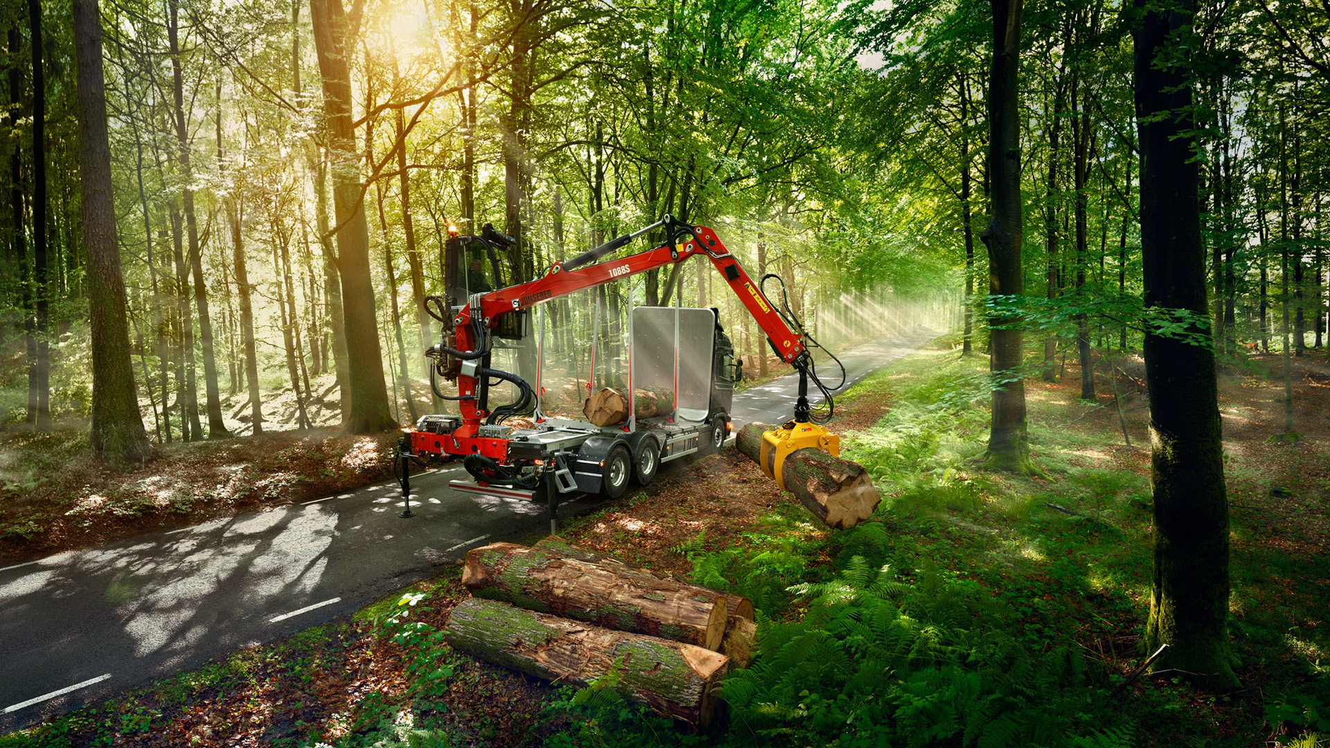 Reliable Forestry Cranes for Tough Conditions | LOGLIFT | Products | Hiab