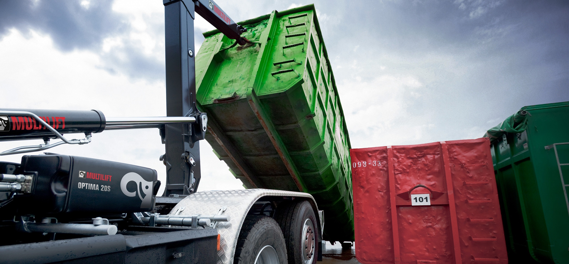 MULTILIFT Optima Single & Multi-axle Hooklifts | HIAB US | Hooklifts ...