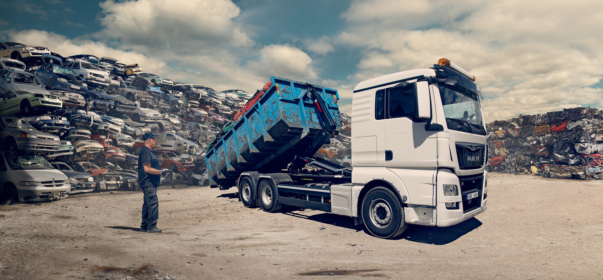 Effektiva lastväxlare för tunga transporter - Köp nu | Produkter | Hiab