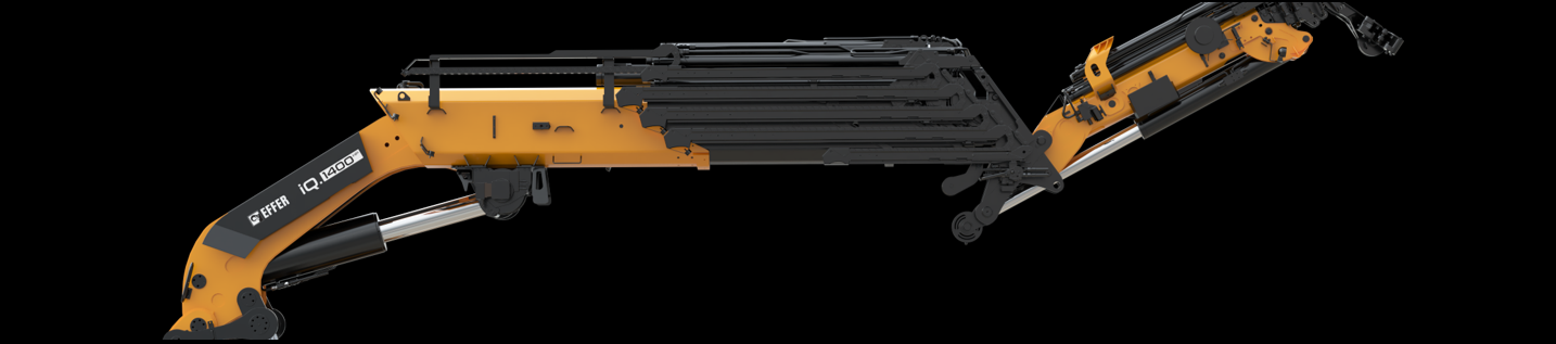 EFFER iQ.1400 HP: A powerful crane with superior lifting. | Loader ...