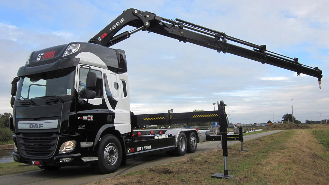 DAF - X-HiPro 558 | FrameWorks and BodyWorks loader crane installations ...